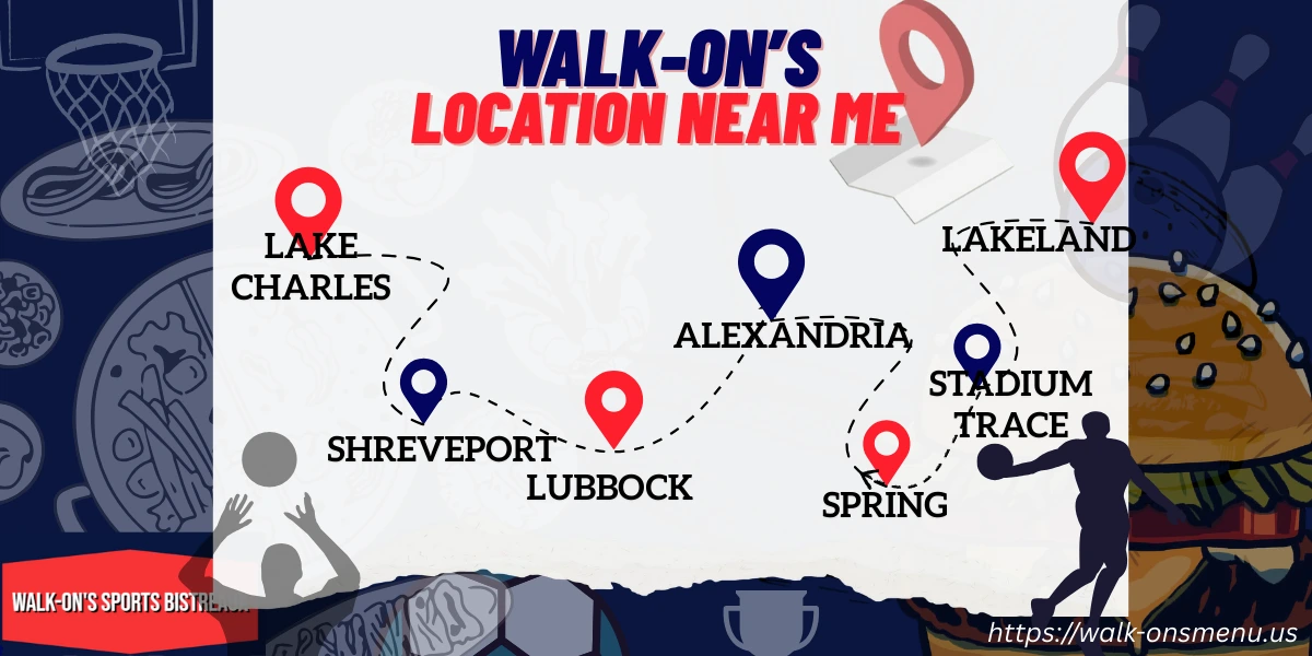 📍Walk-On’s Sports Bistreaux Near Me | All Locations 2026